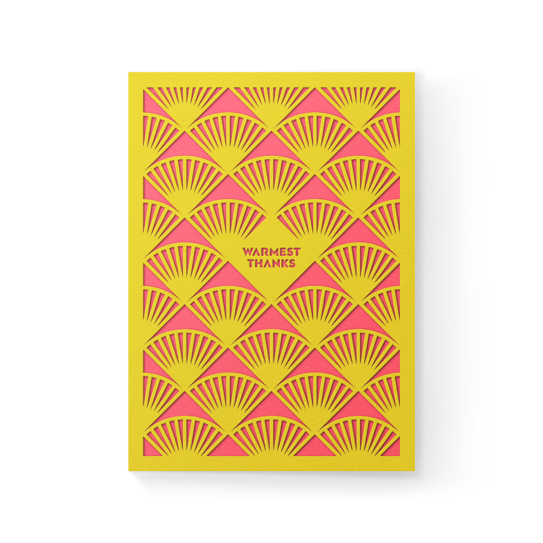 'Warmest Thanks' Layered Card